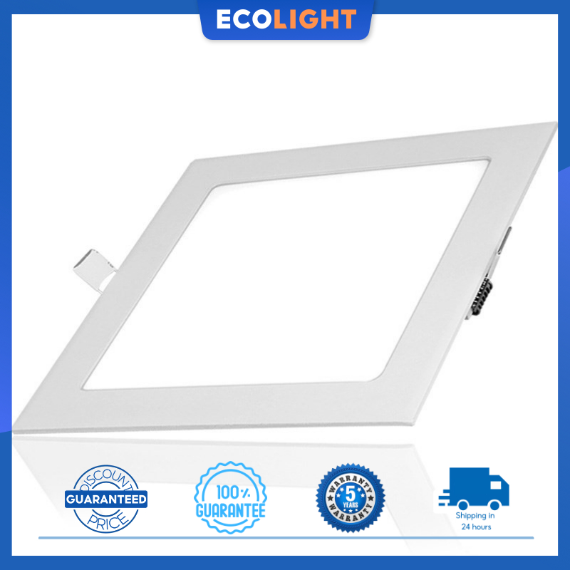 LED Pin light Tricolor Ceiling Light Panel Lights Round and Square Down ...