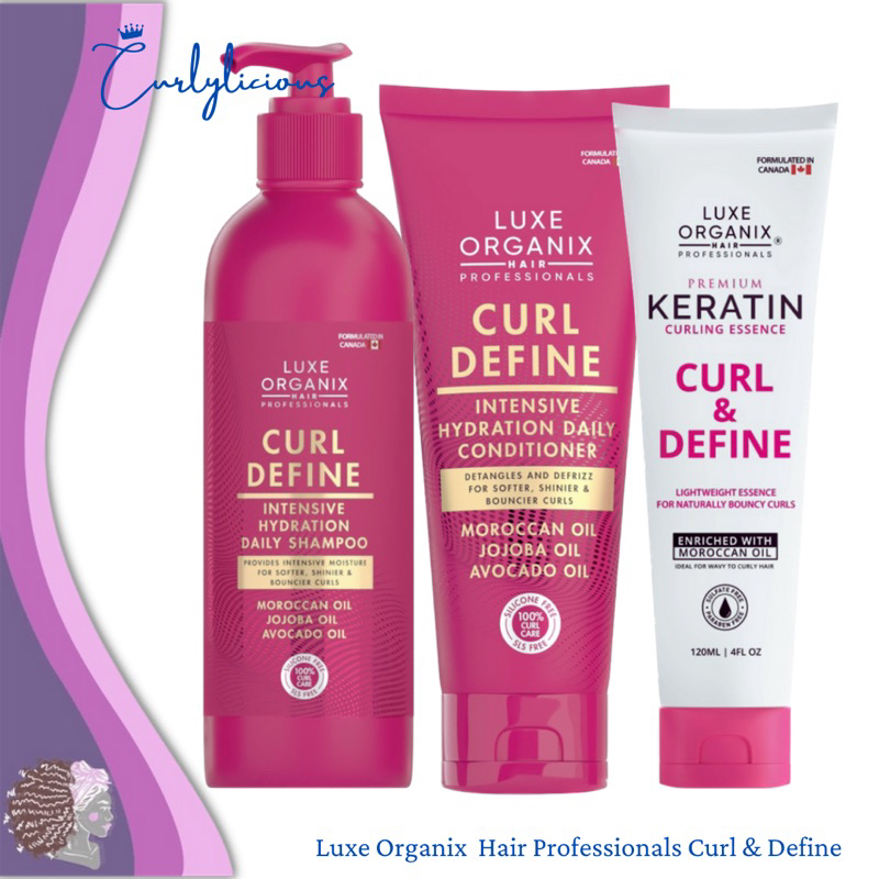 CGM Luxe Organix Premium Keratin Curl & Define Curling Essence ... CGM Luxe Organix Premium Keratin Curl & Define Curling Essence ...