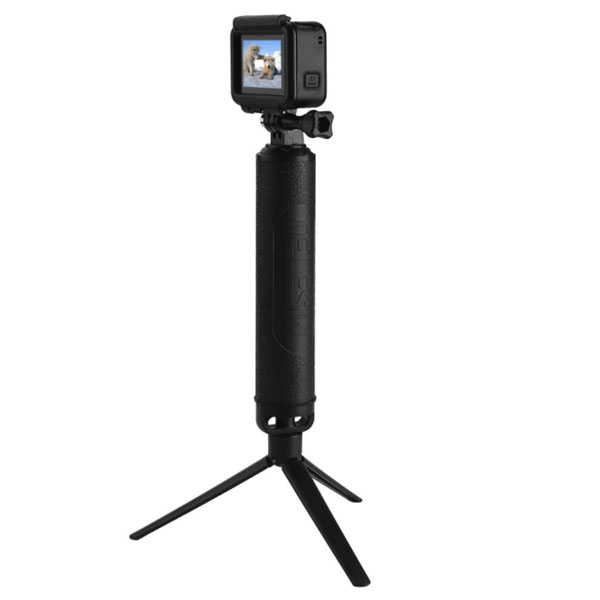 TELESIN 3-Way Multifunctional Monopod/Tripod Pole w/ Floater for Action ...