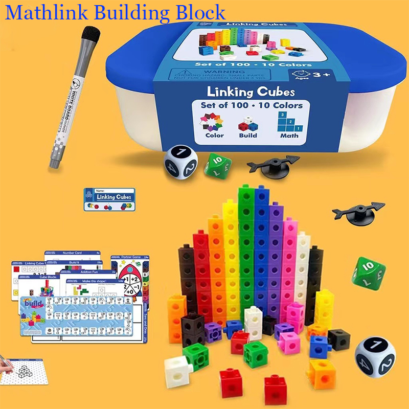 Math Linking Cubes Toy Mathlink Cubes Numberblocks Toys Learning ...