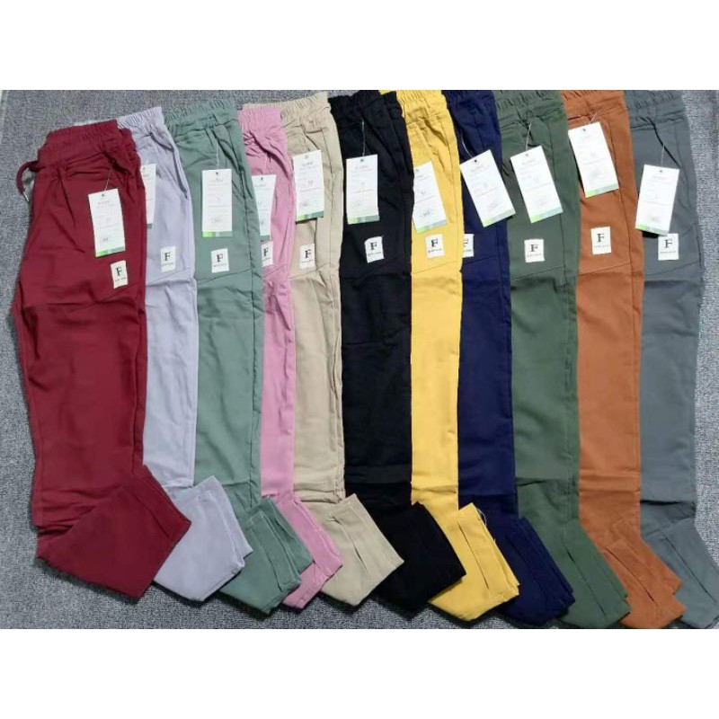 【167】Korean pants for women's cotton | Shopee Philippines