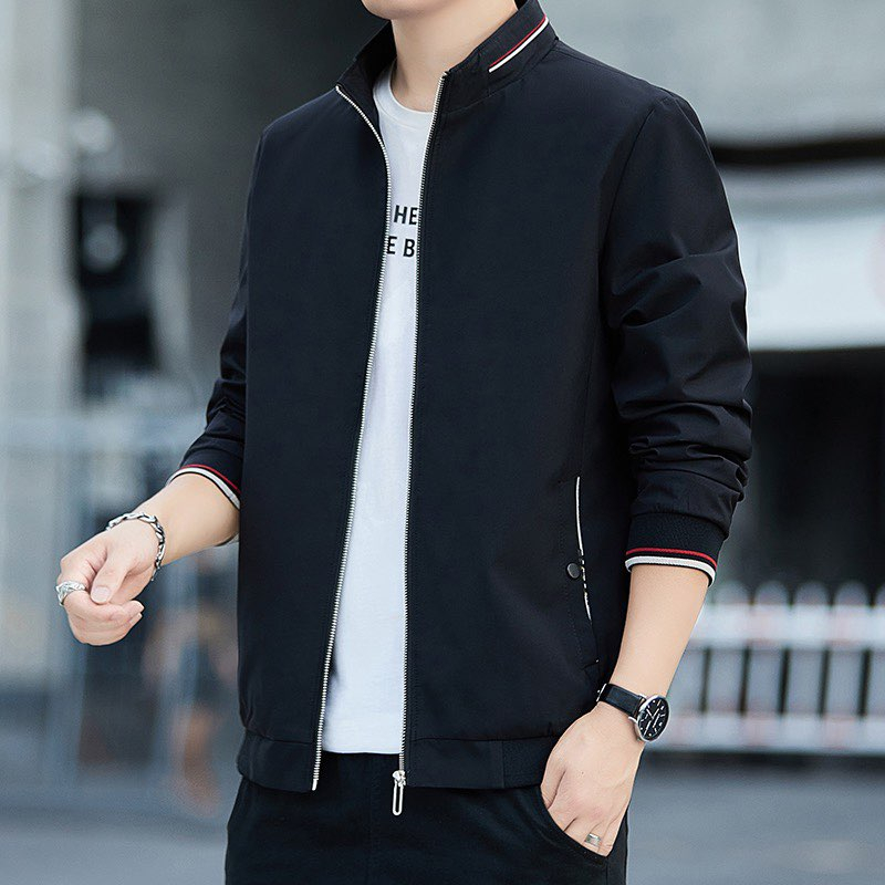 [M-3XL] Men's Jacket Korean Trend Bomber Jacket Casual Jacket For Men ...