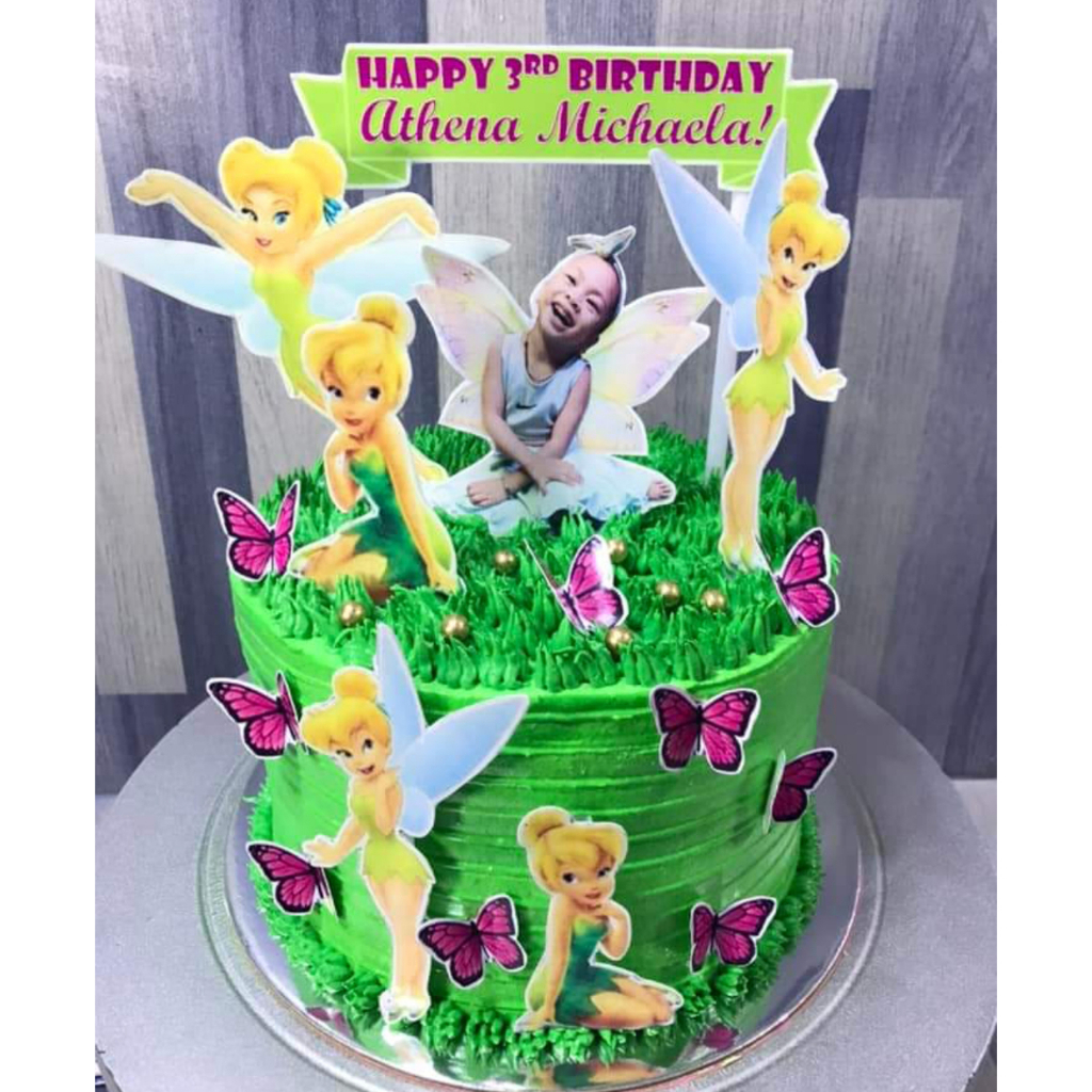 Tinkerbell theme cake topper | Shopee Philippines