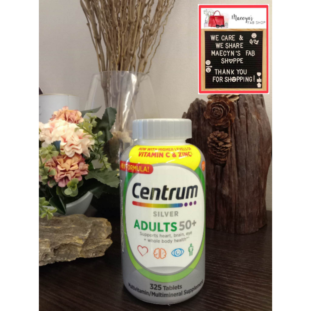 CENTRUM SILVER ADULTS 50+ - exp Jun 2026 | Shopee Philippines
