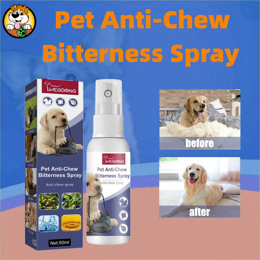 Pet Anti-Chew Bitterness Spray, expel dog chewing table and chair legs ...