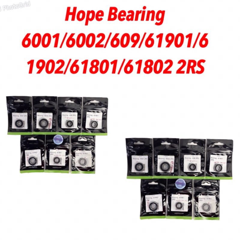 Hope Bearing 6001/6002/609/61901/61902/61801/61802 2RS | Shopee Philippines
