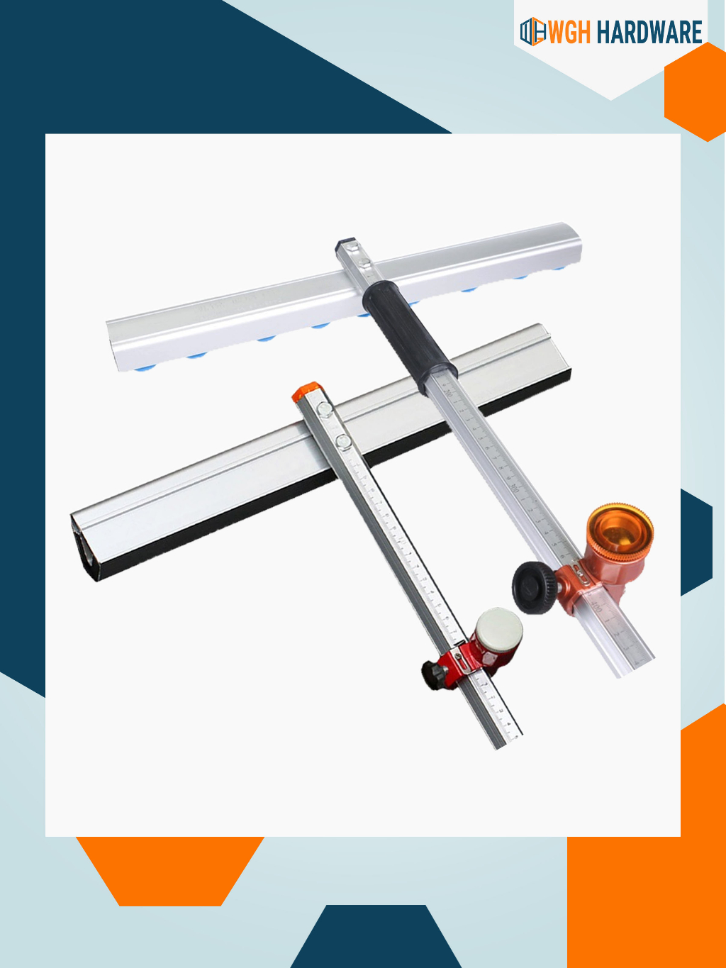 WGH Speed Cutter Glass Cutter cm/inches 4.5ft/140cm Thick T Type 8way ...