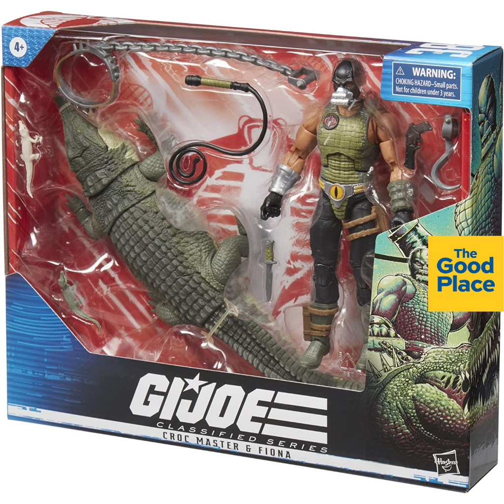 HASBRO G.I. Joe Classified Series Croc Master & Fiona No.38 Figure ...