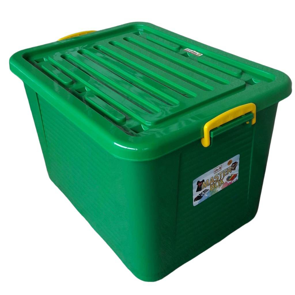 205L STORAGE BOX J&T MASTER STOCK N0.10000 (GREEN, BLUE & RED) | Shopee ...