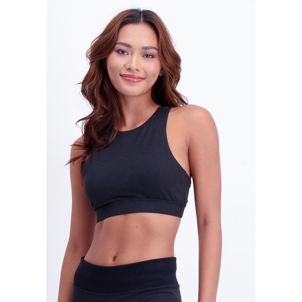 GTT0030 - BENCH/ Women's Active High-Neck Sports Bra Top Light Support ...