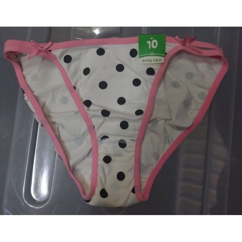 Justice Girl's String Bikini Underwear 10 years | Shopee Philippines