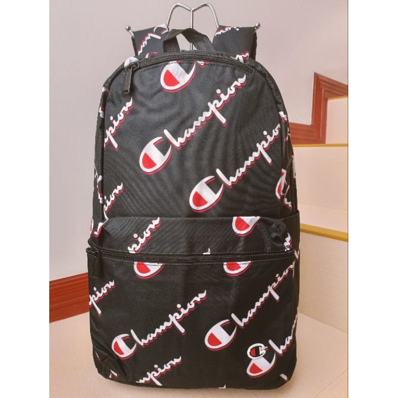 #Champion Supercize Backpack Black | Shopee Philippines