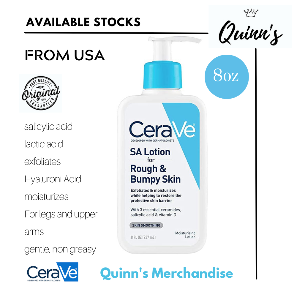CeraVe SA Lotion for Rough & Bumpy Skin 8oz | Shopee Philippines