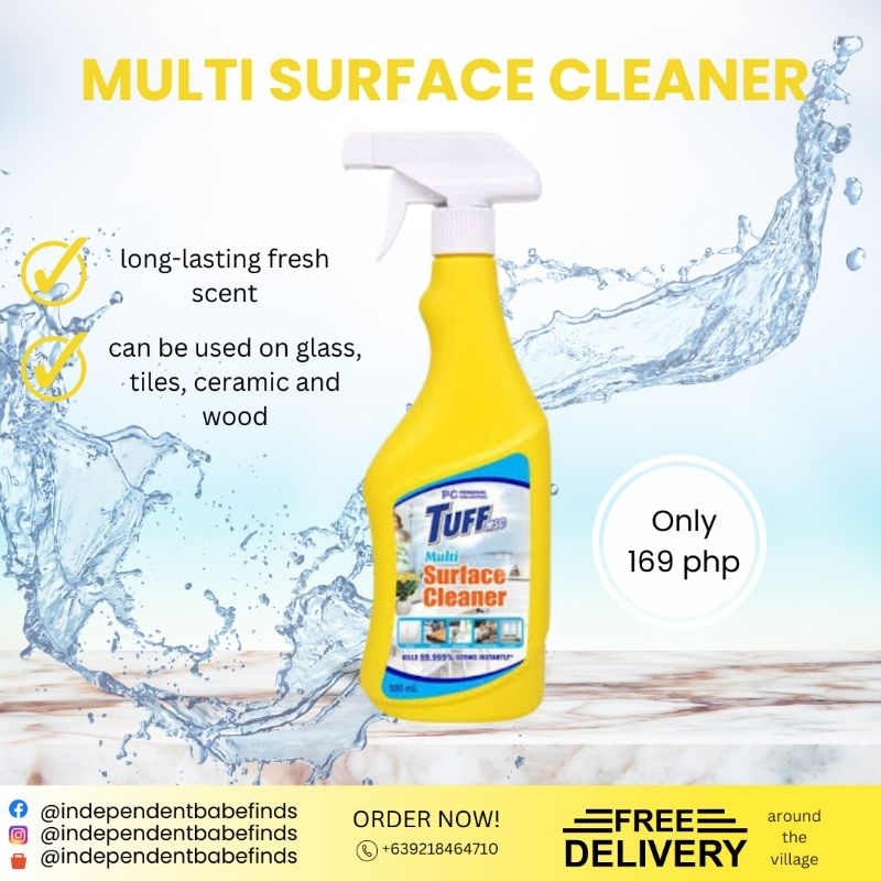 MULTISURFACE CLEANER (TUFF) | Shopee Philippines