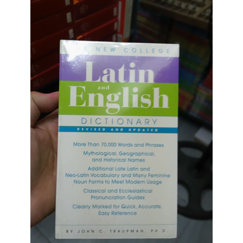 Latin English Dictionary | Shopee Philippines