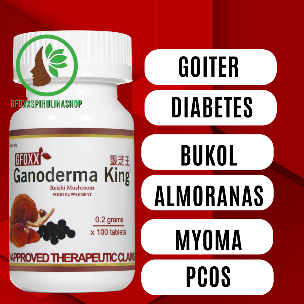 Gfoxx Ganoderma ( 100 Tablets ) | Shopee Philippines