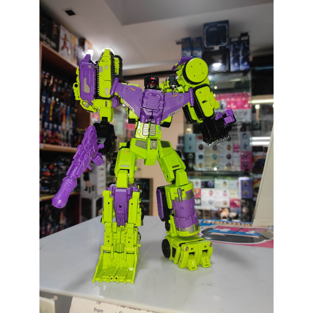 Lucky Cat MC-02 Riki-Oh Cube Constructicons / Devastator A/B/C set ...