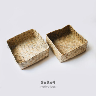 Native Pandan BOX - 7x7x4 / 9x9x4 / 11x11x4 / 10x8x3 / 11x16x4 | Shopee ...