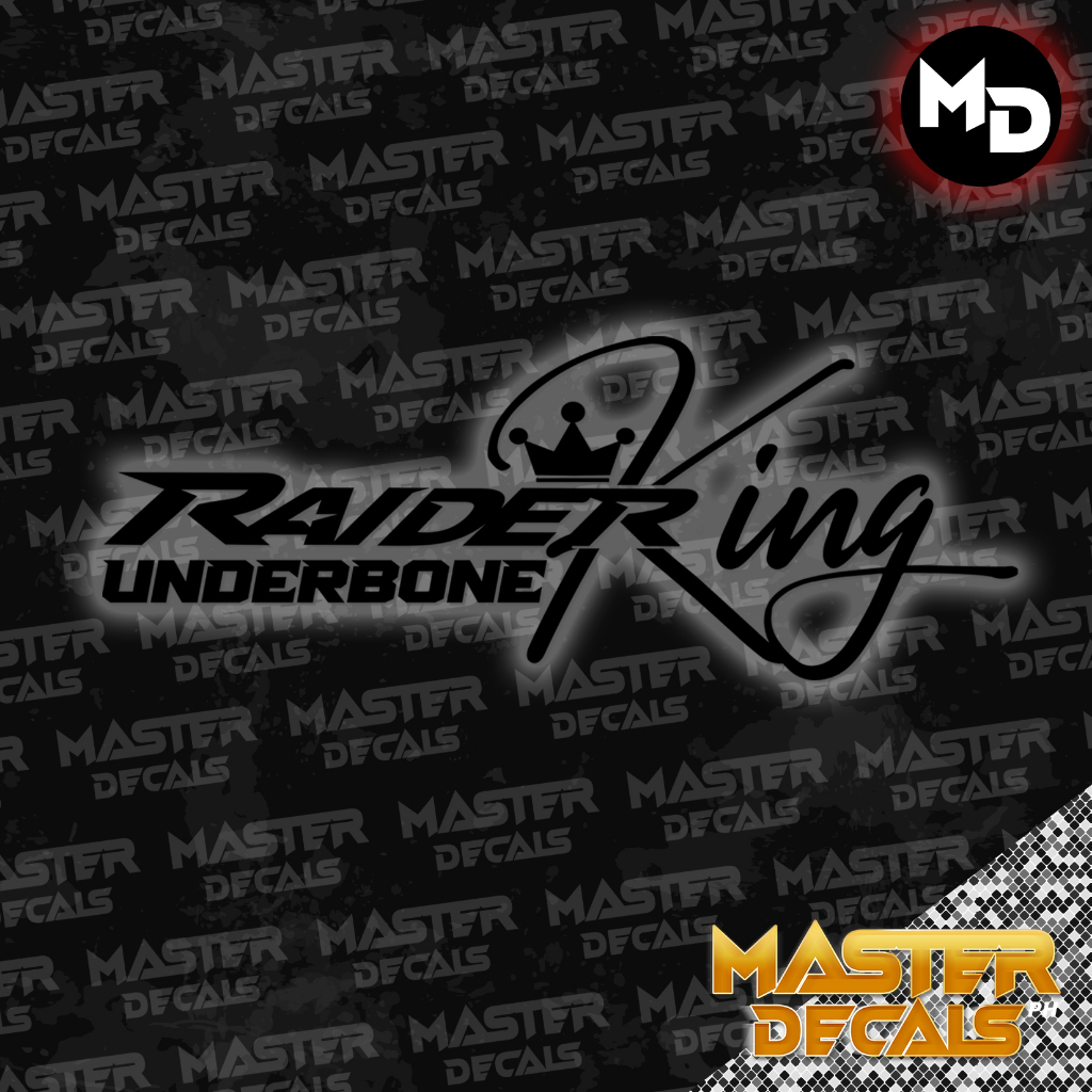 Raider King of Underbone Sticker | Shopee Philippines