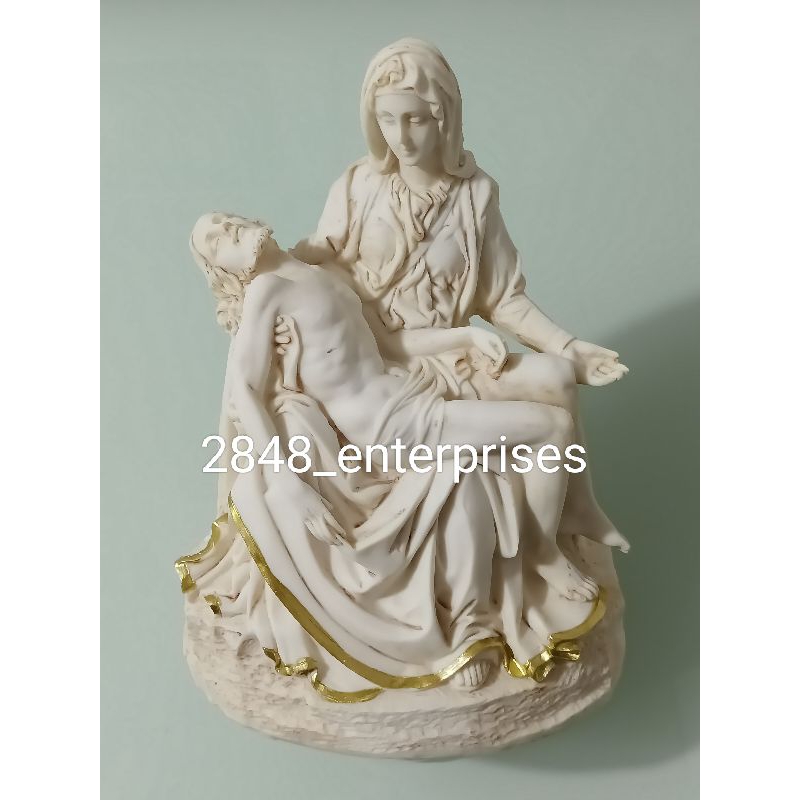 Elegant La Pieta Statue (8 inches) | Shopee Philippines