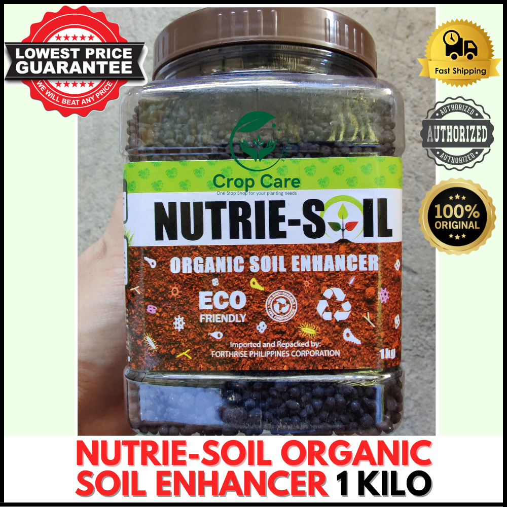 NUTRIE-SOIL - ORGANIC SOIL ENHANCER - WITH SCOOP INSIDE- PLANT FOOD ...