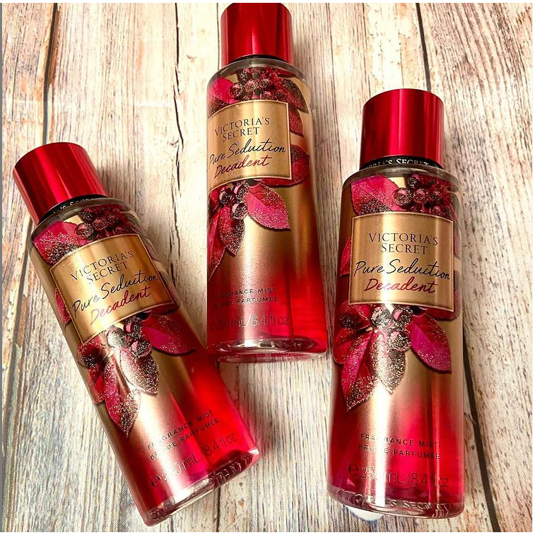 Pure Seduction Decadent Victoria’s secret fragrance mist 250ml | Shopee Philippines