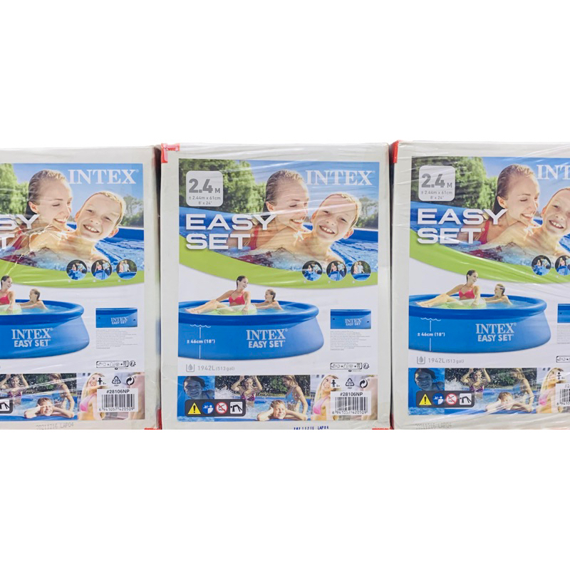 INTEX EASY SET POOL 2.4M | Shopee Philippines