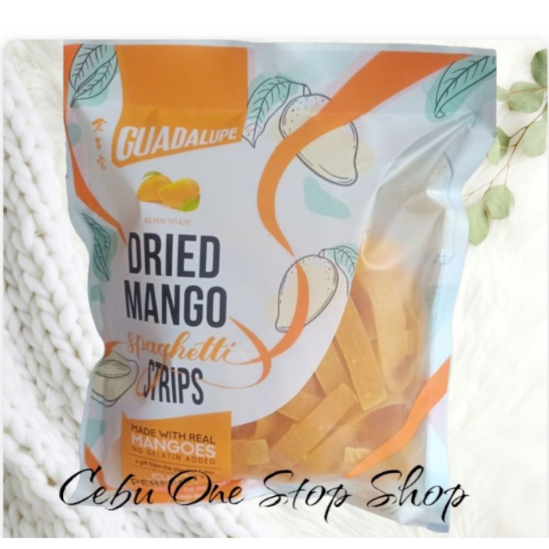GUADALUPE "DRIED MANGO Spaghetti Strips" - 240G | Shopee Philippines