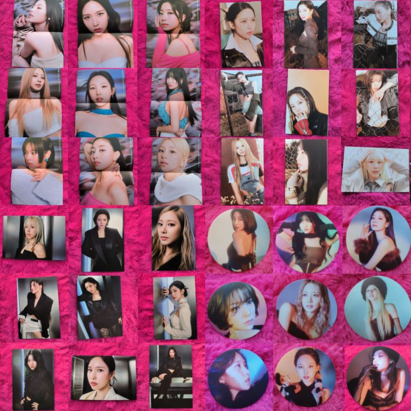 ONHAND TWICE READY TO BE OFFICIAL POSTERS MESSAGE CARDS POSTCARDS CIRCLE CARD KPOPMERCH | Shopee ...