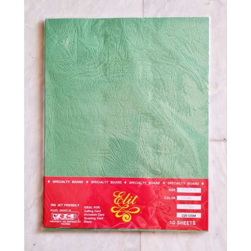 220gsm ELIT BUFFALO & ROSE Specialty Board Paper Veco per Pack ...