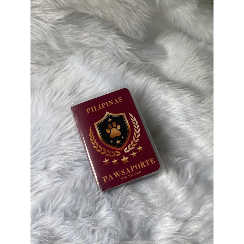 Pawsaporte/Pawsport (For Vaccination Purpose Only) | Shopee Philippines