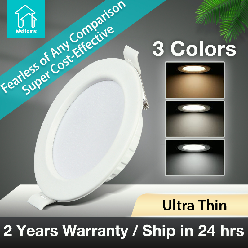 WeHome Ultra Thin LED Ceiling Light Pin Light, 3 Colors 3500K/4000K ...