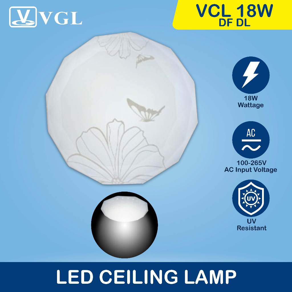 VCL - 18W DF - DL Ceiling Lamp | Shopee Philippines
