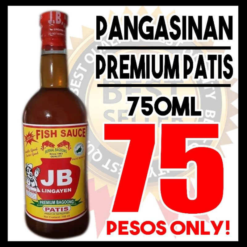 Pangasinan Best Premium Patis 750ML | Shopee Philippines