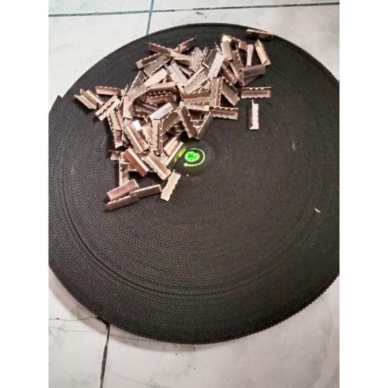 Black Garison Belt 1 Roll With Clip | Shopee Philippines