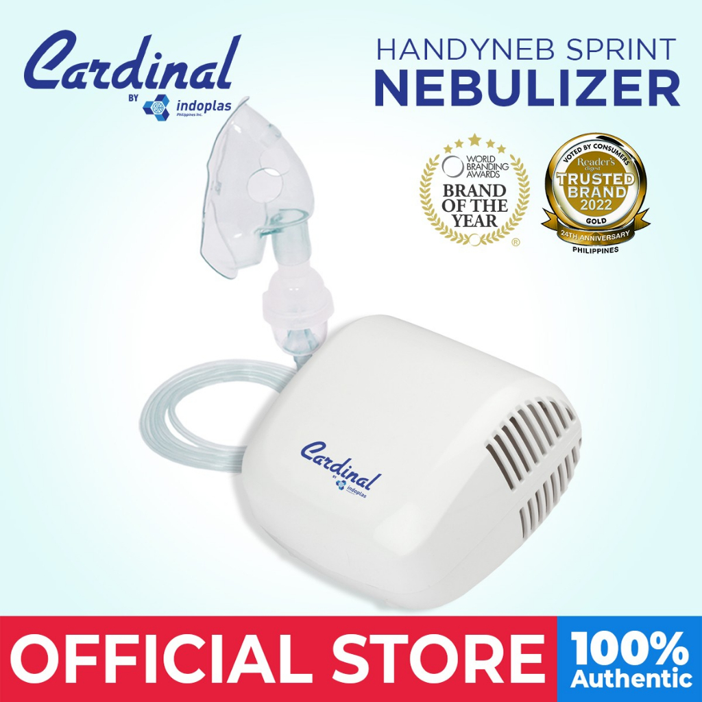Indoplas Cardinal Handyneb Sprint Nebulizer - With Accessories | Shopee ...