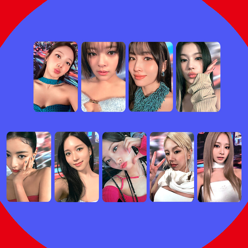 [9pcs/set] TWICE Ready to Be 12th Mini Album Photocards w/ backprint High Quality Unofficial ...