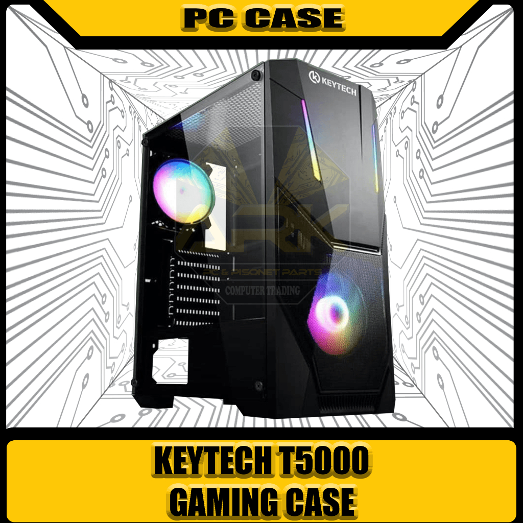 Keytech T5000 Gaming Case | Shopee Philippines