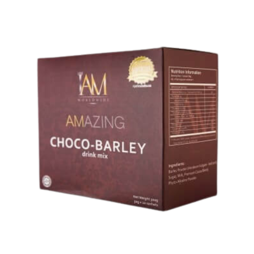 Original IAM Amazing Choco Barley Drink Mix with Stevia 10 sachets ...