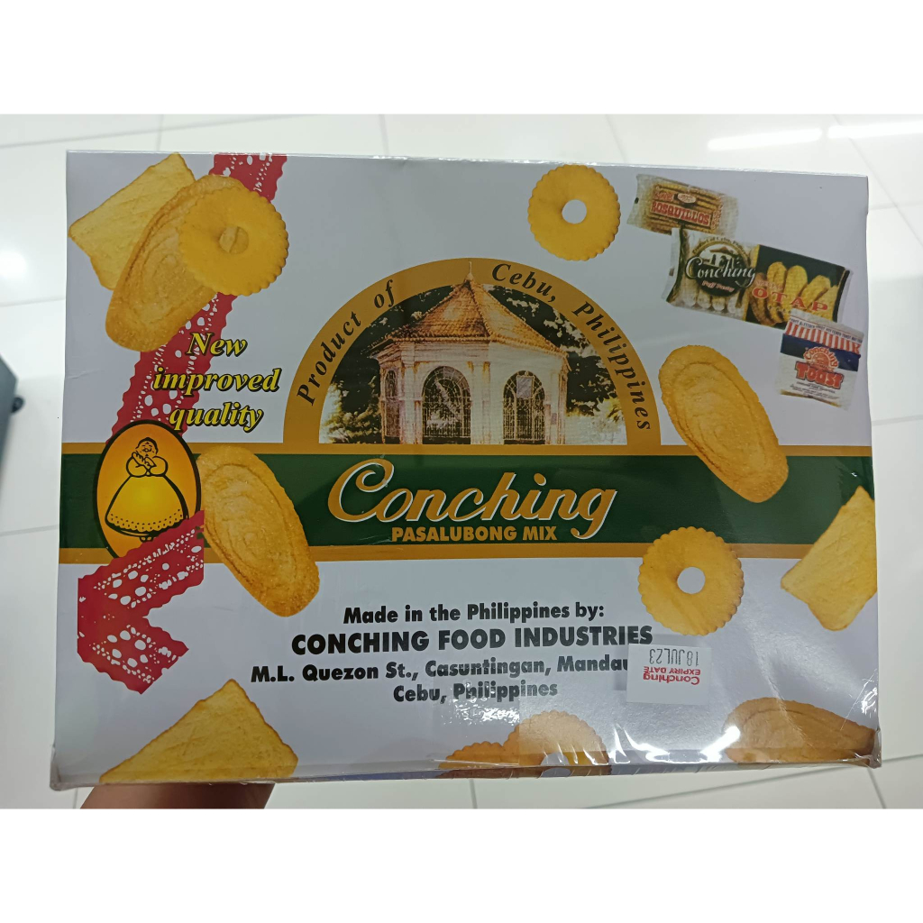 CONCHING PASALUBONG MIX in a box (conching rosquillos,conching otap ...
