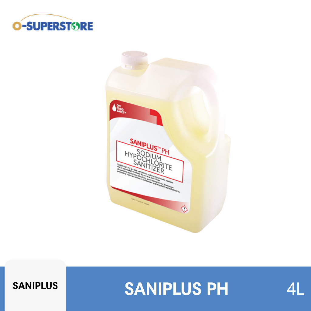 Saniplus PH Bleach Disinfectant 4L | Shopee Philippines
