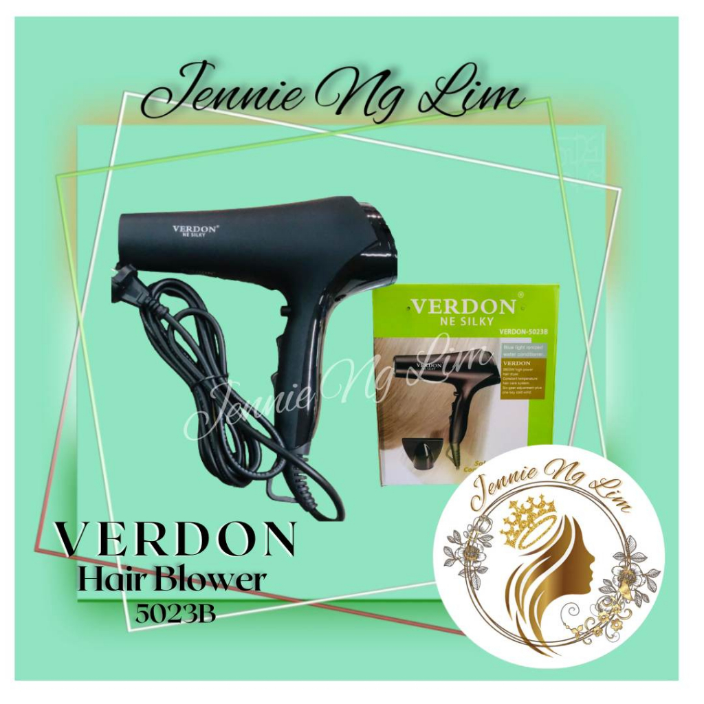 verdon hair blower or hair dryers professional use 5023b | Shopee ...