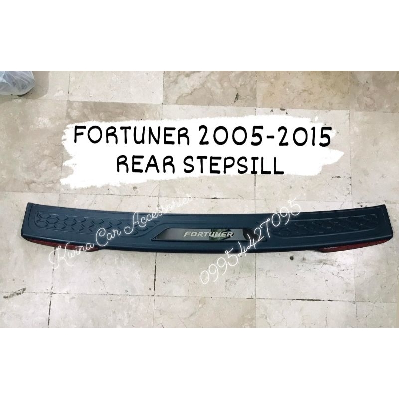 FORTUNER 2005-2015 REAR STEPSILL (THAILAND MADE) | Shopee Philippines