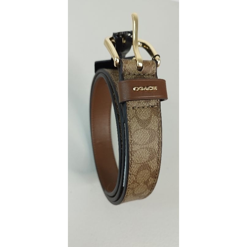 Original Coach Signature Buckle & Signature Buckle Belts | Shopee ...