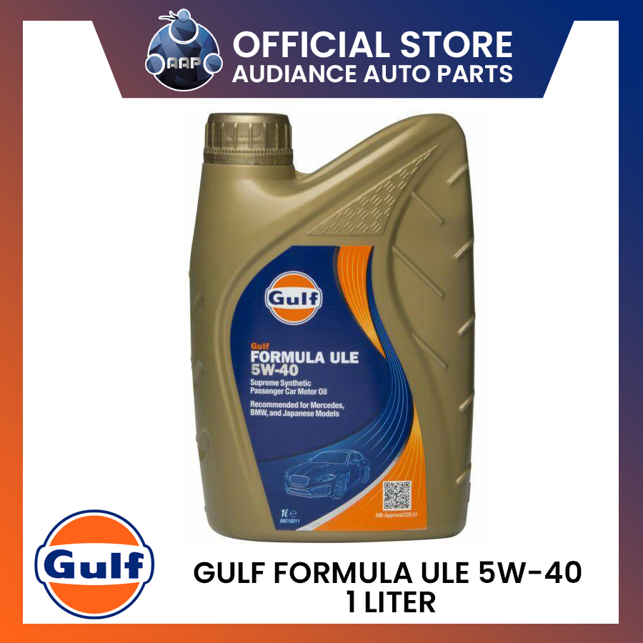 ORIGINAL GULF FORMULA ULE 5W-40 - 1 Liter | Shopee Philippines