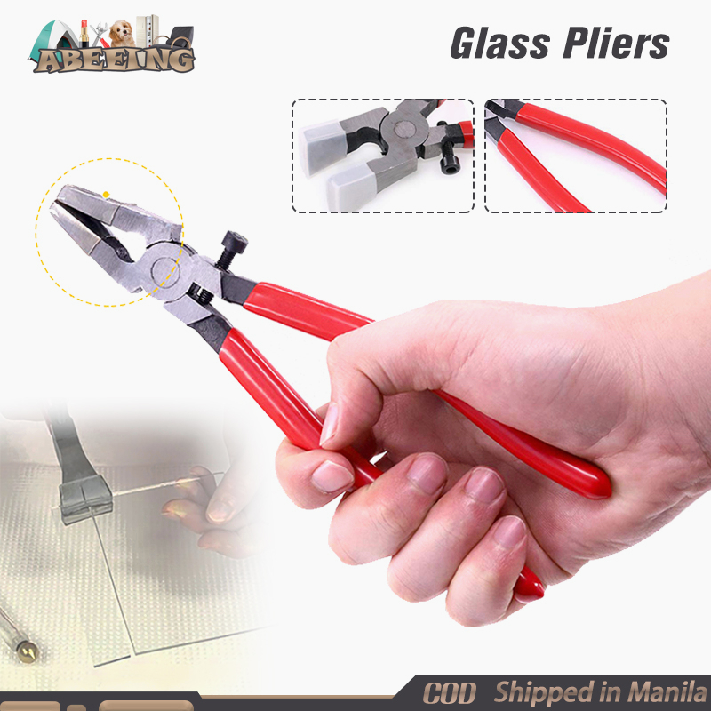8 Inch Glass Pliers Heavy Duty Key Fob Pliers Tool Glass Running Pliers ...