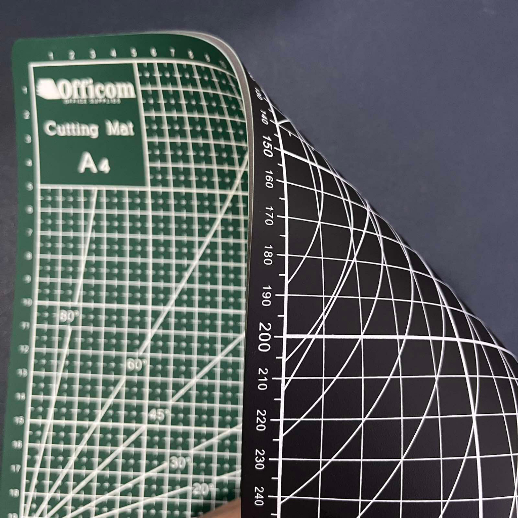 PVC Cutting Mat Dual Color A4 Size Double-sided DIY Tool Board Carving ...