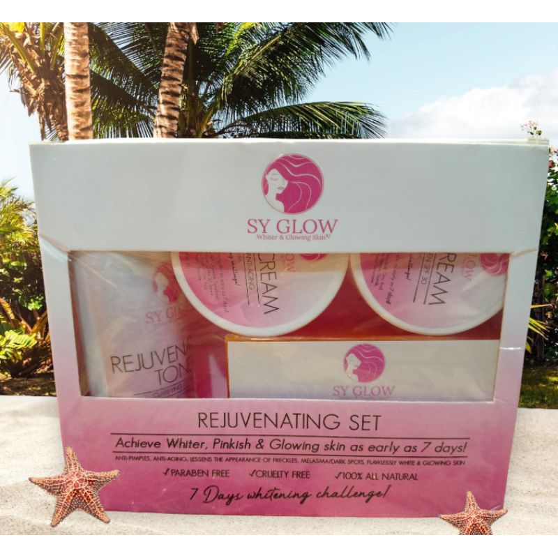 SY GLOW REJUVENATING SET | Shopee Philippines