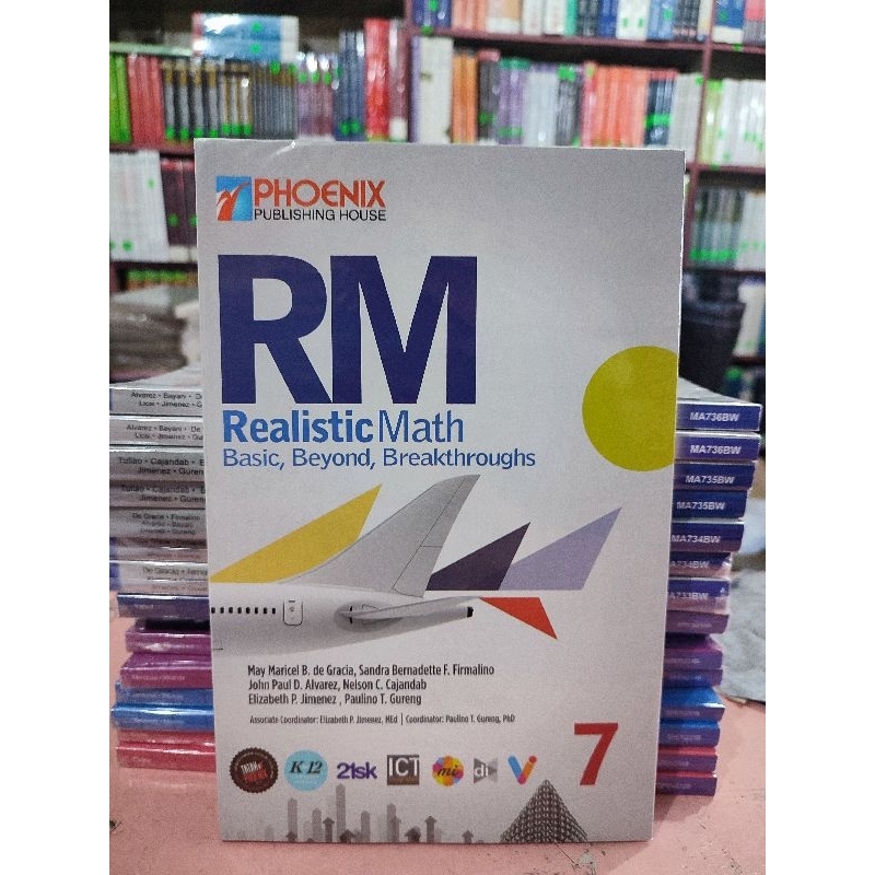 Realistic Math 2022 Grade7 to Grade10 by Phoenix | Shopee Philippines