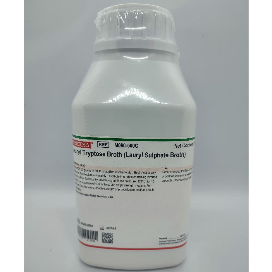 HIMEDIA Lauryl Sulfate Broth (Lauryl Tryptose Broth) 500g for ...